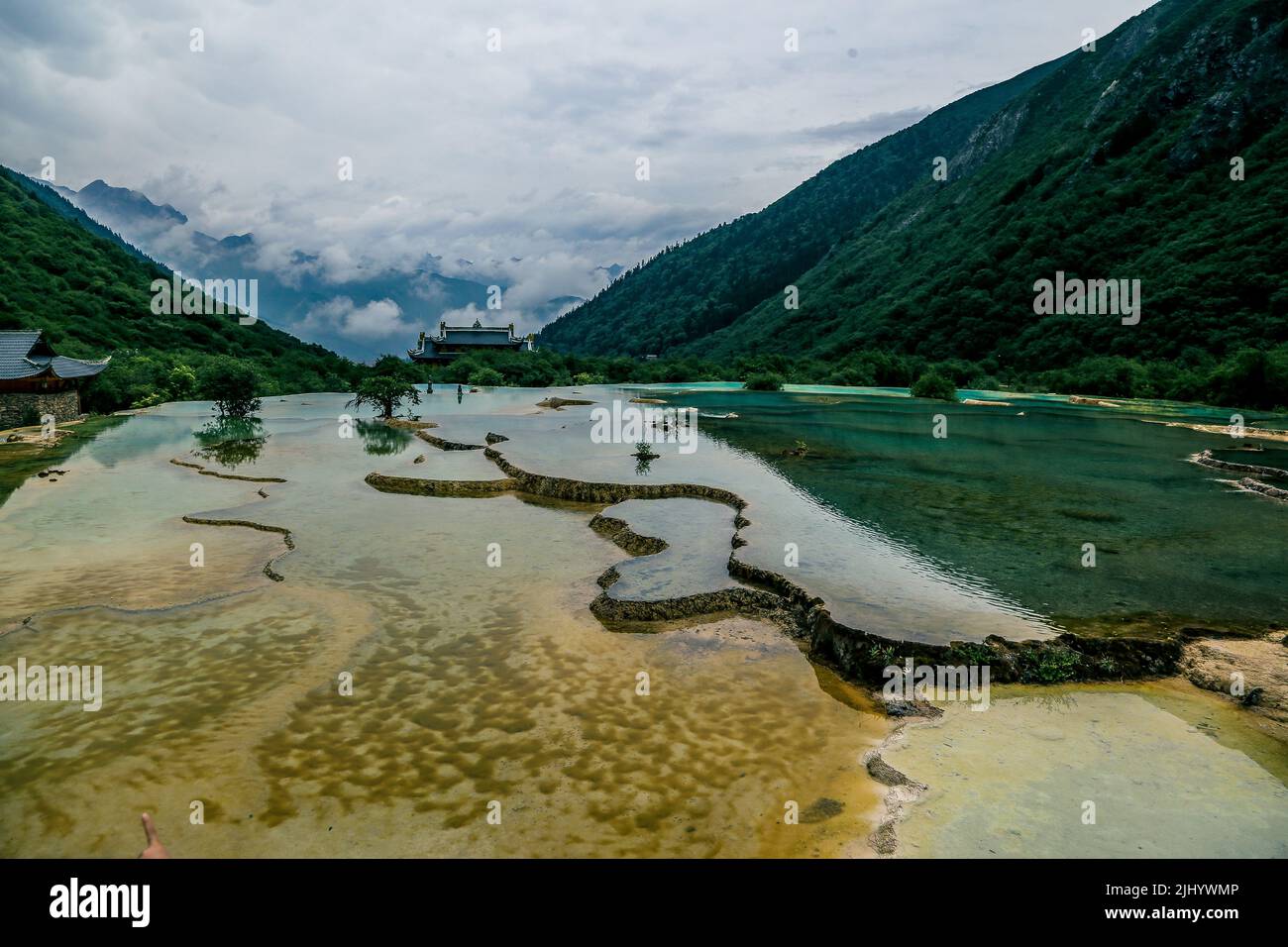 A view to scenic Aba Mountain, Sichuan Stock Photo - Alamy