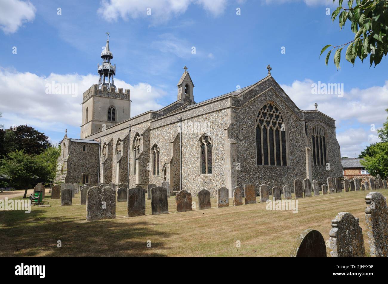 All Saints Church, Shipdham, Norfolk Stock Photo - Alamy