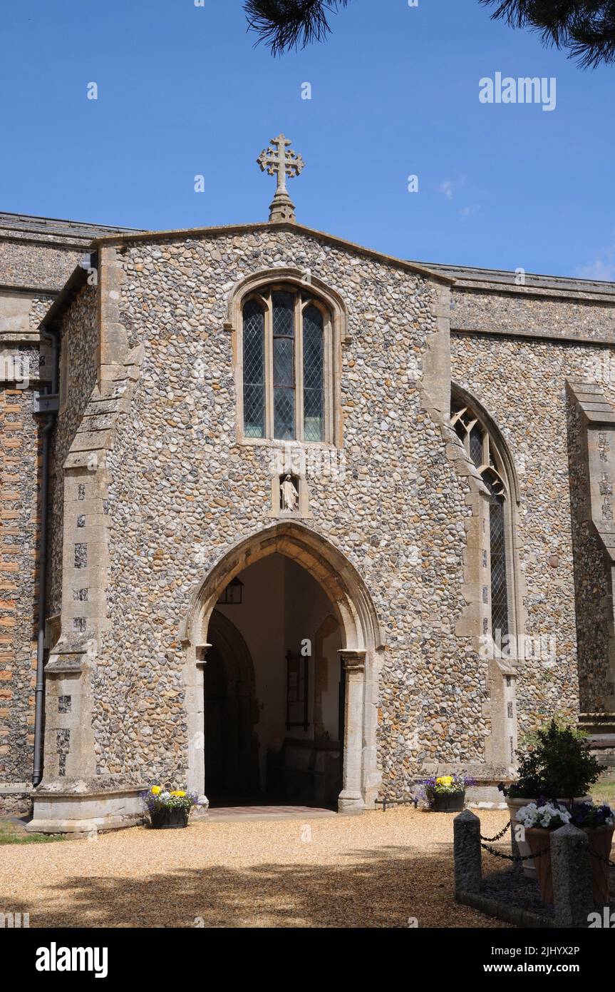 All Saints Church, Shipdham, Norfolk Stock Photo - Alamy