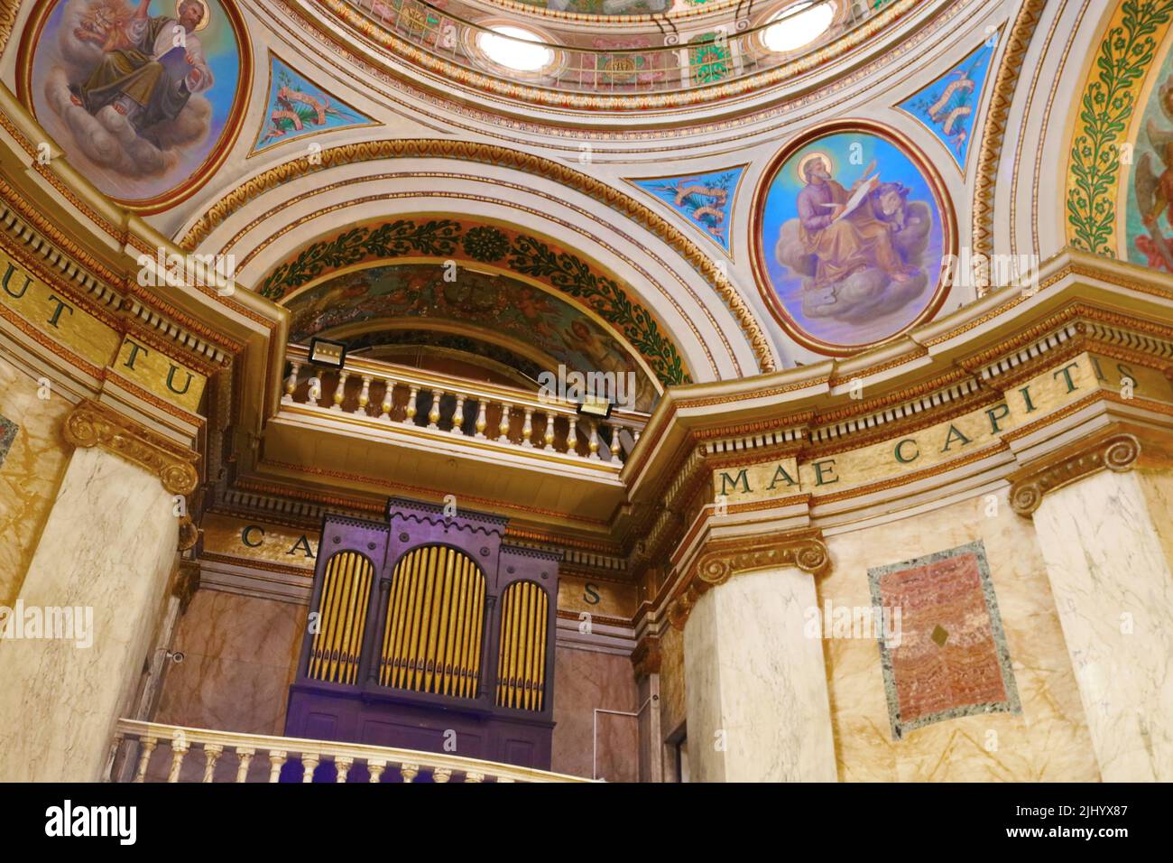 HAIFA, ISRAEL - SEPTEMBER 18, 2017: The Dome interior of the Stella ...