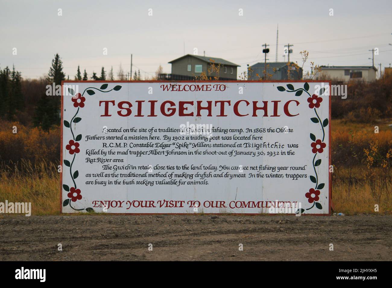 Tsiigehtchic hi-res stock photography and images - Alamy