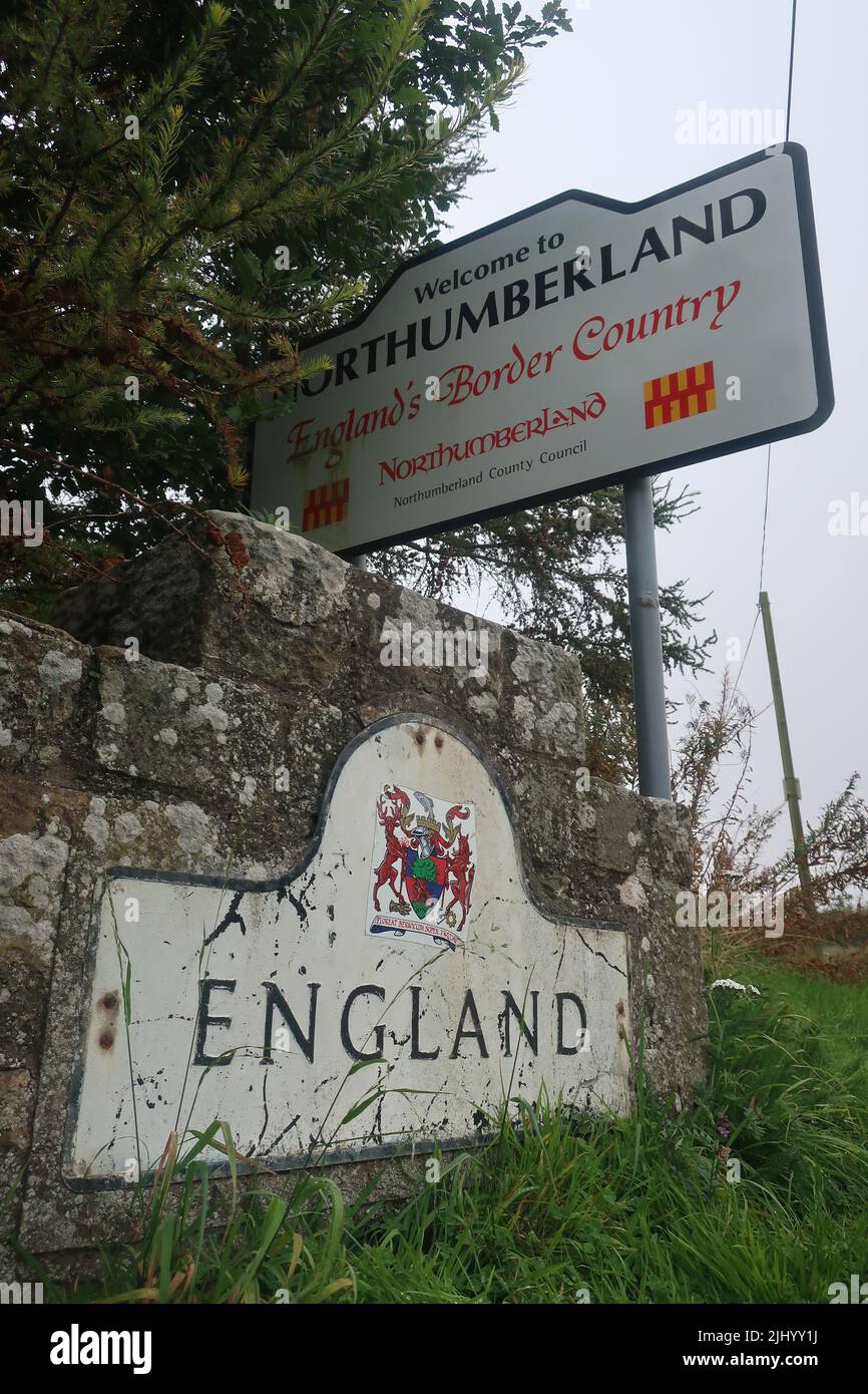 Anglo-Scottish border. English Northern frontier. Scottish Southern ...