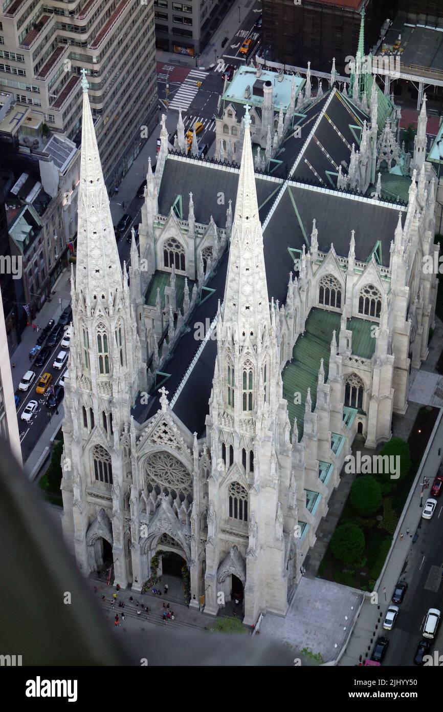 St. Patrick's Cathedral, Midtown Manhattan, New York City (NYC), State ...