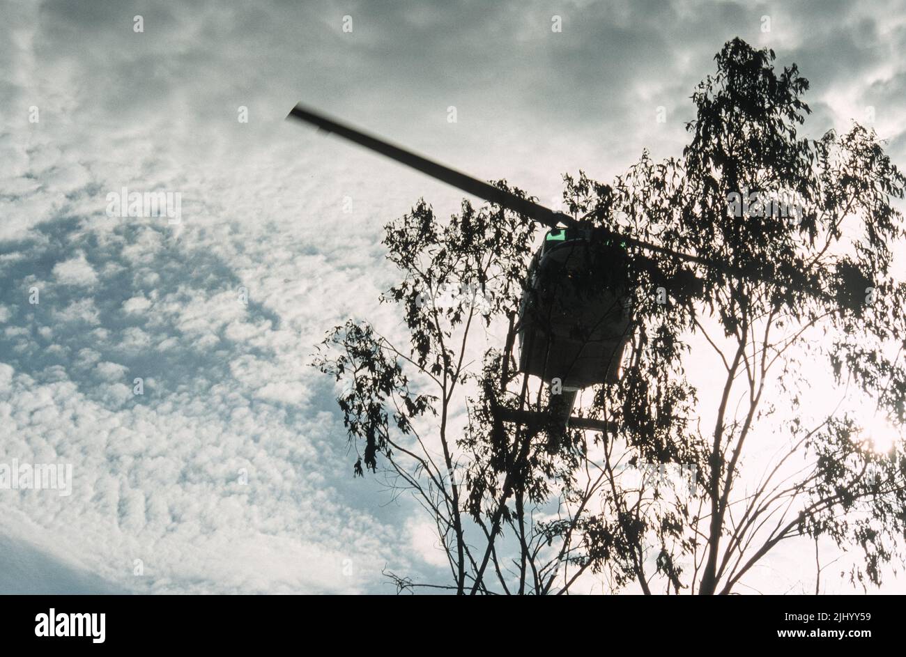San Diego Regional Fire-Rescue helicopter from Kachina aviation makes a ...