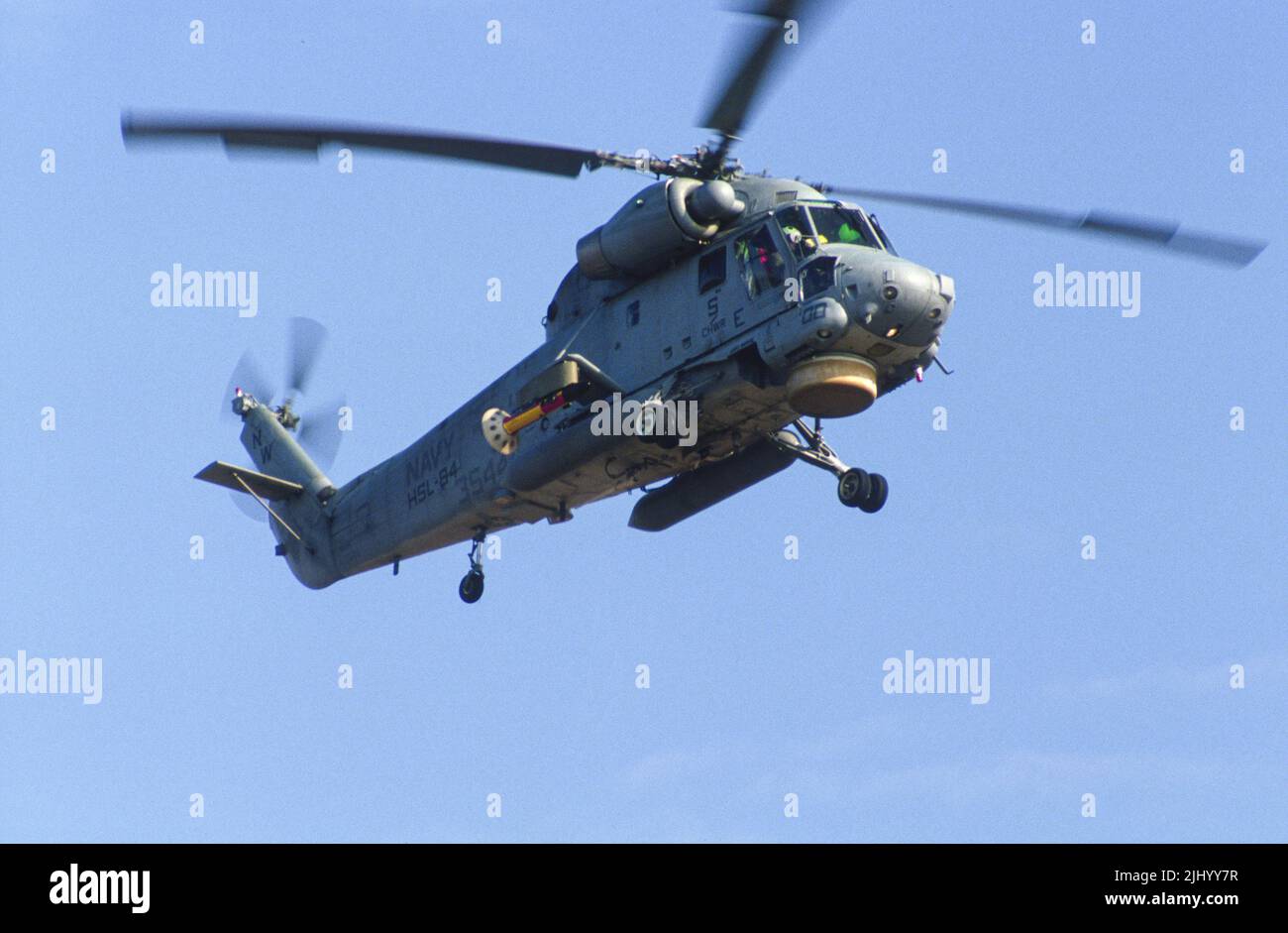 Kaman SH-2 Sea Sprite in flight Stock Photo - Alamy