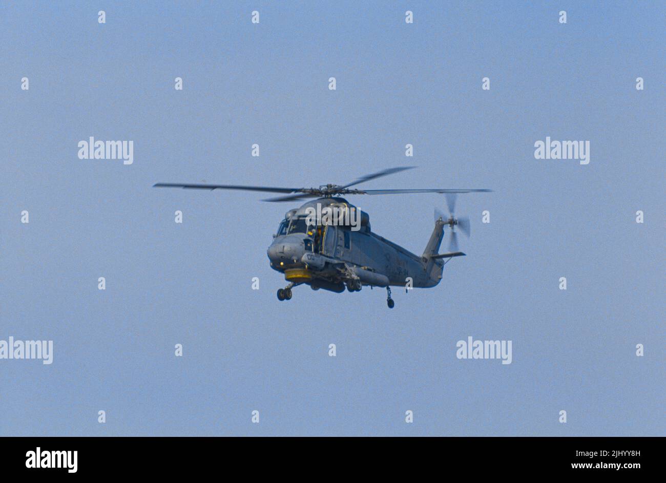 Kaman SH-2 Sea Sprite in flight Stock Photo - Alamy