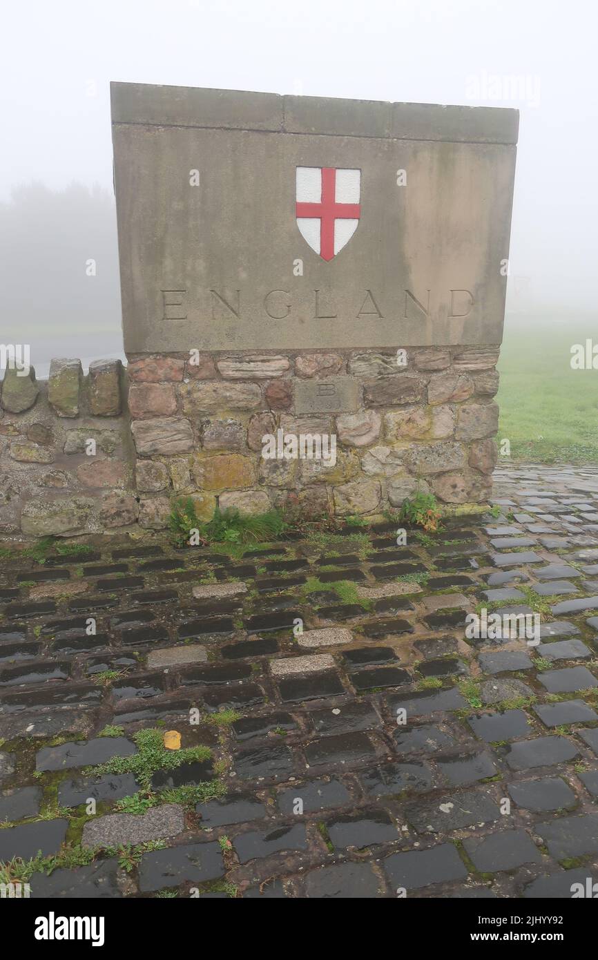 Anglo-Scottish border. English Northern frontier. Scottish Southern ...