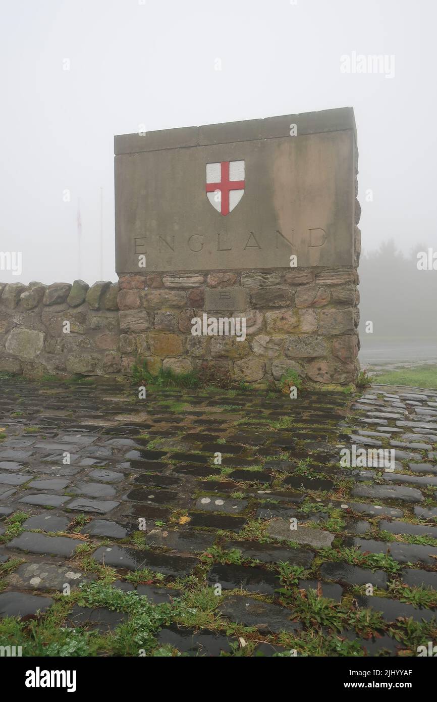 Anglo-Scottish border. English Northern frontier. Scottish Southern ...