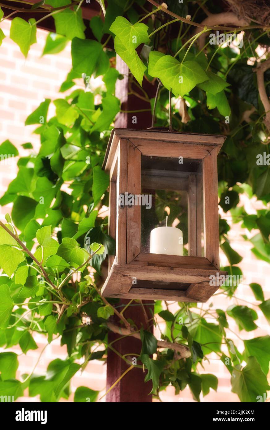 Candle burning in nature hi-res stock photography and images - Alamy
