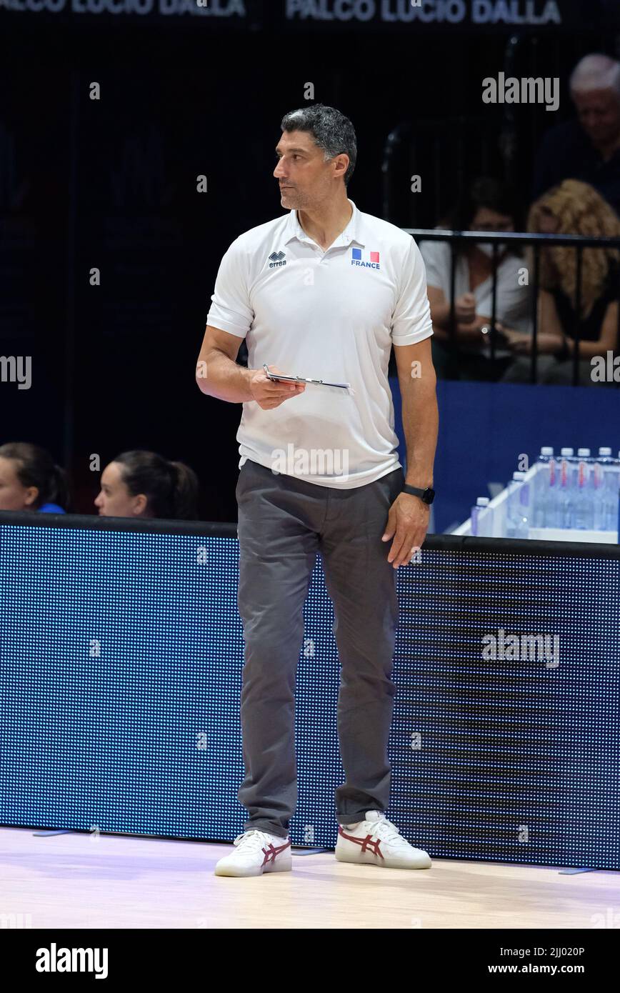 Unipol Arena, Bologna, Italy, July 21, 2022, Andrea Giani - Head coach ...