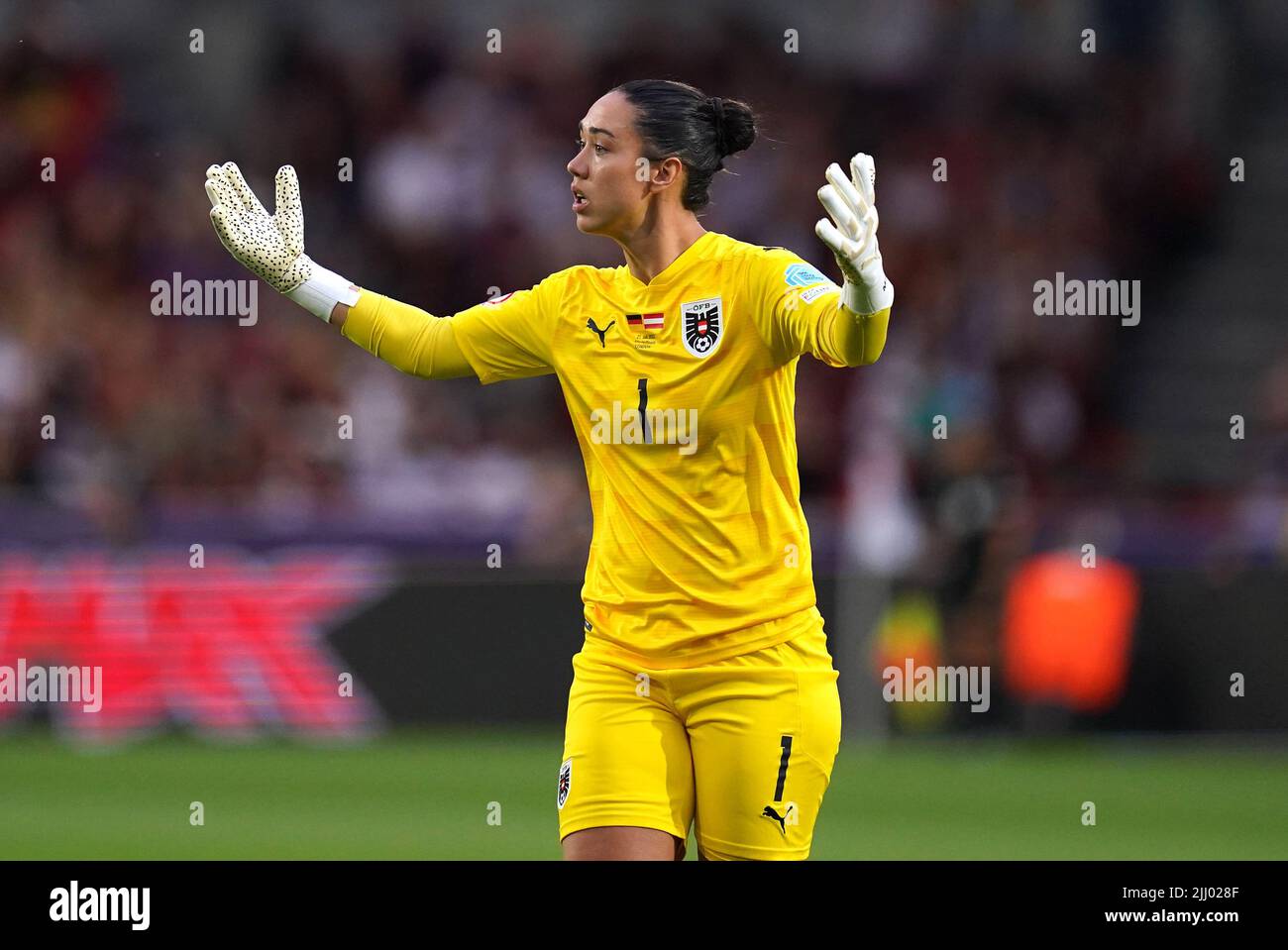 Germany goalkeeper Merle Frohms during the UEFA Women's Euro 2022 ...