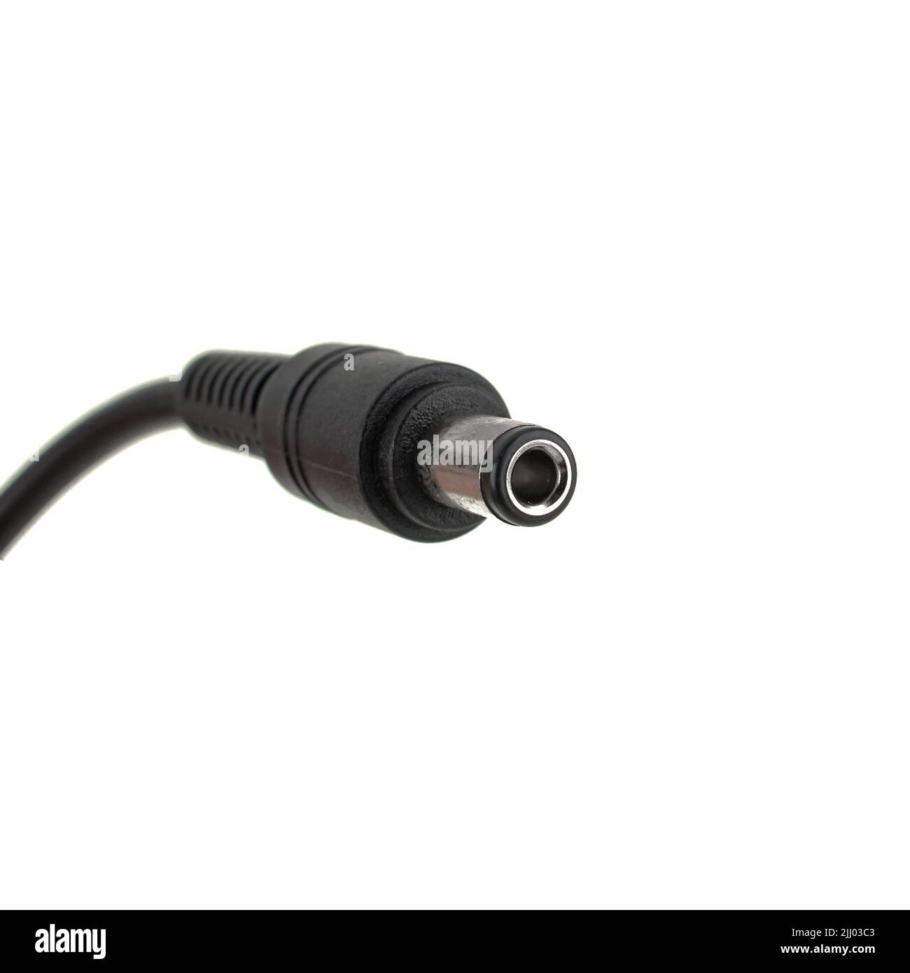 plug for laptop charging socket, on white background Stock Photo - Alamy
