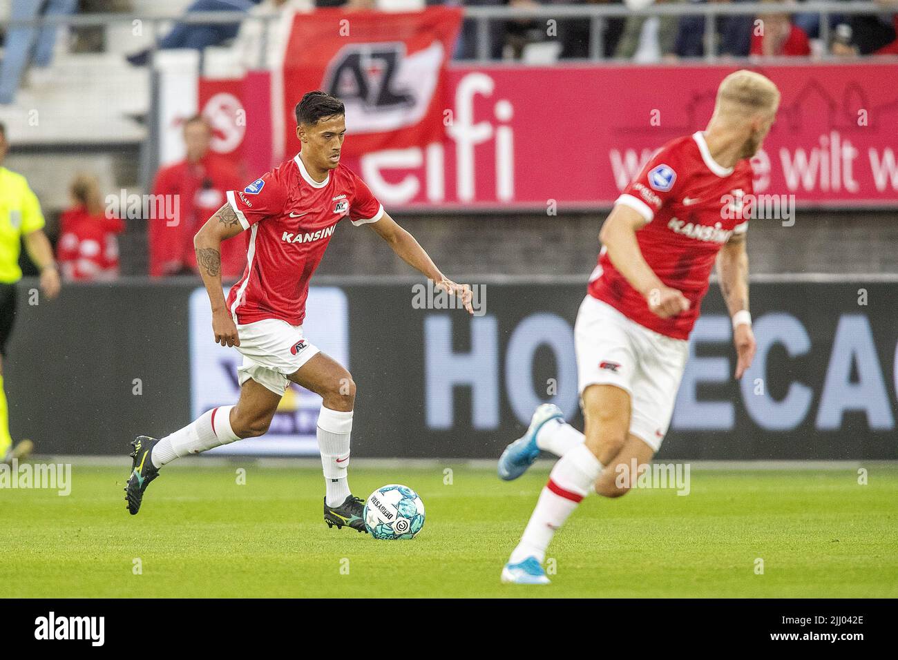 ALKMAAR - 21-07-2022, AFAS Stadium, season 2022 / 2023 , conference ...