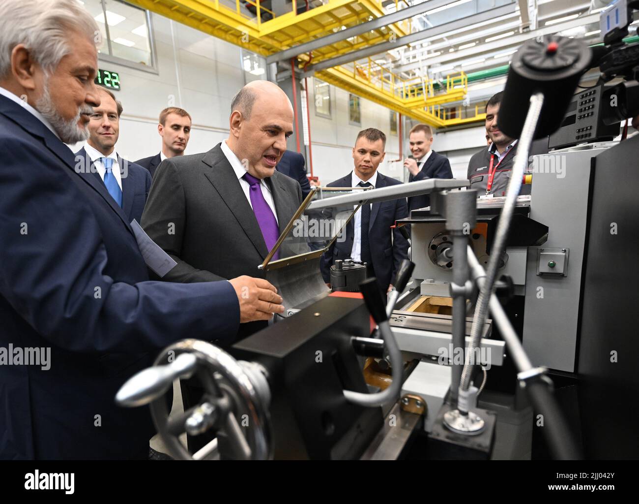 Working trip of Russian Prime Minister Mikhail Mishustin to Izhevsk ...