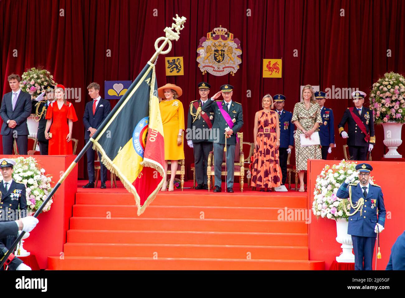 Belgian prince gabriel pictured during hi-res stock photography and ...
