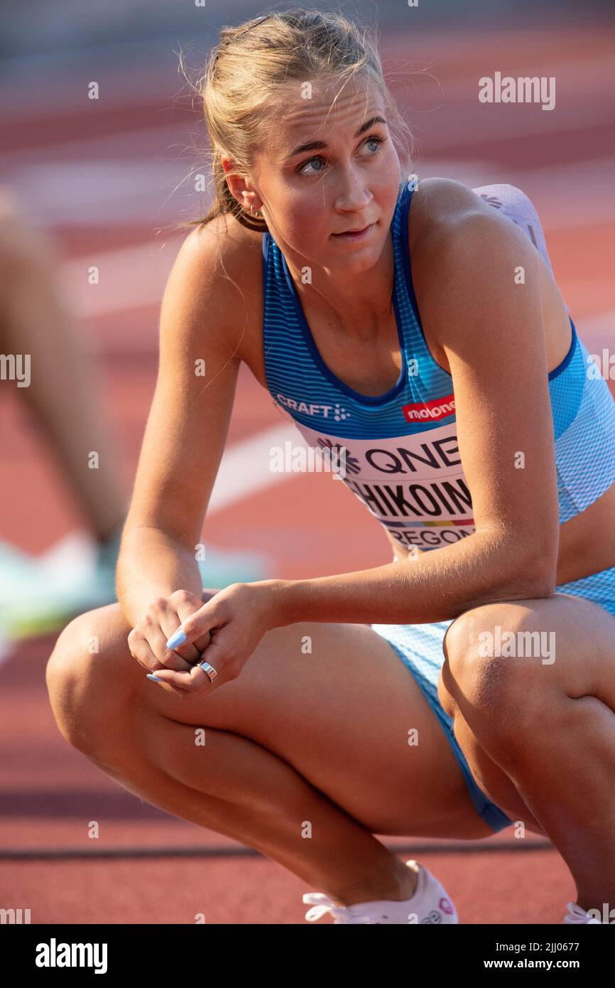 Viivi Lehikoinen FIN Competing In The Women s 400m Hurdles Heats On viivi-lehikoinen-fin-competing-in-the-women-s-400m-hurdles-heats-on