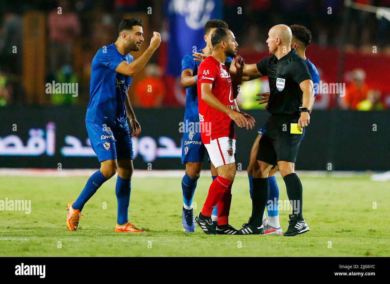 Zamalek players hi-res stock photography and images - Alamy