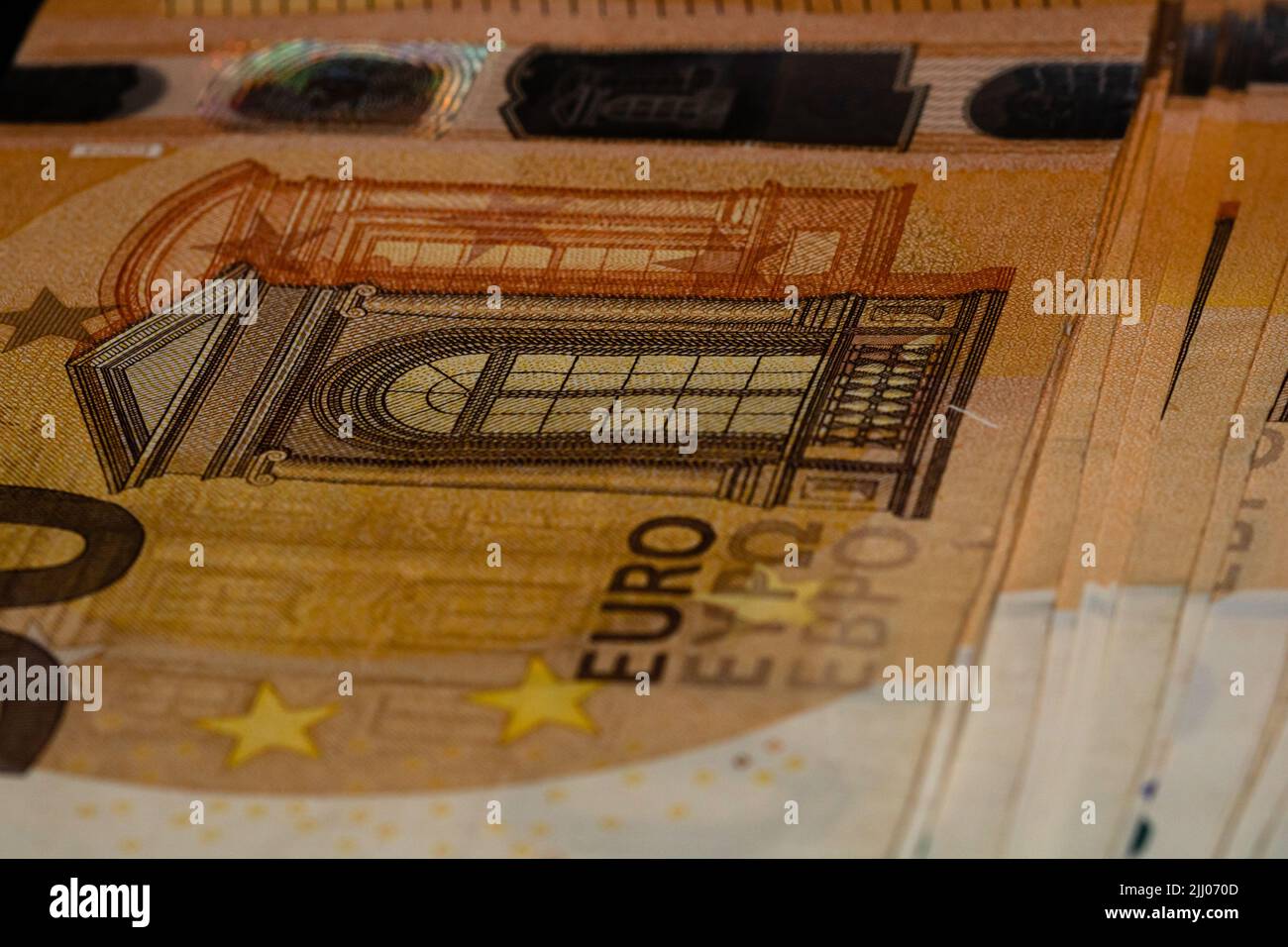 EURO currency. Europe inflation, EUR money Stock Photo - Alamy