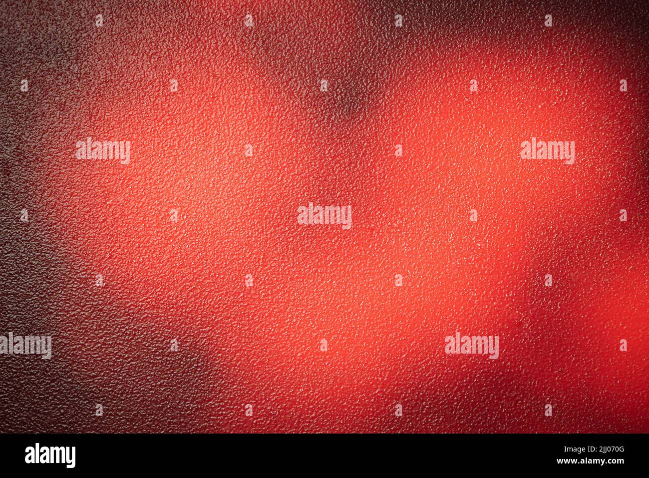 Light and shadow painted with red paint metal texture. Red metal ...