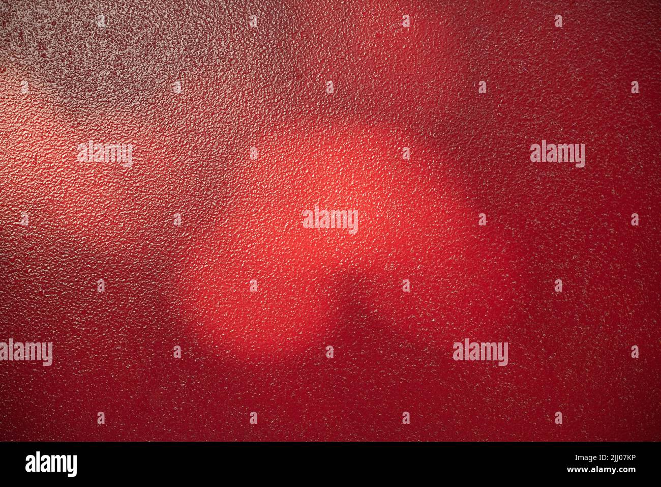 Light and shadow painted with red paint metal texture. Red metal ...
