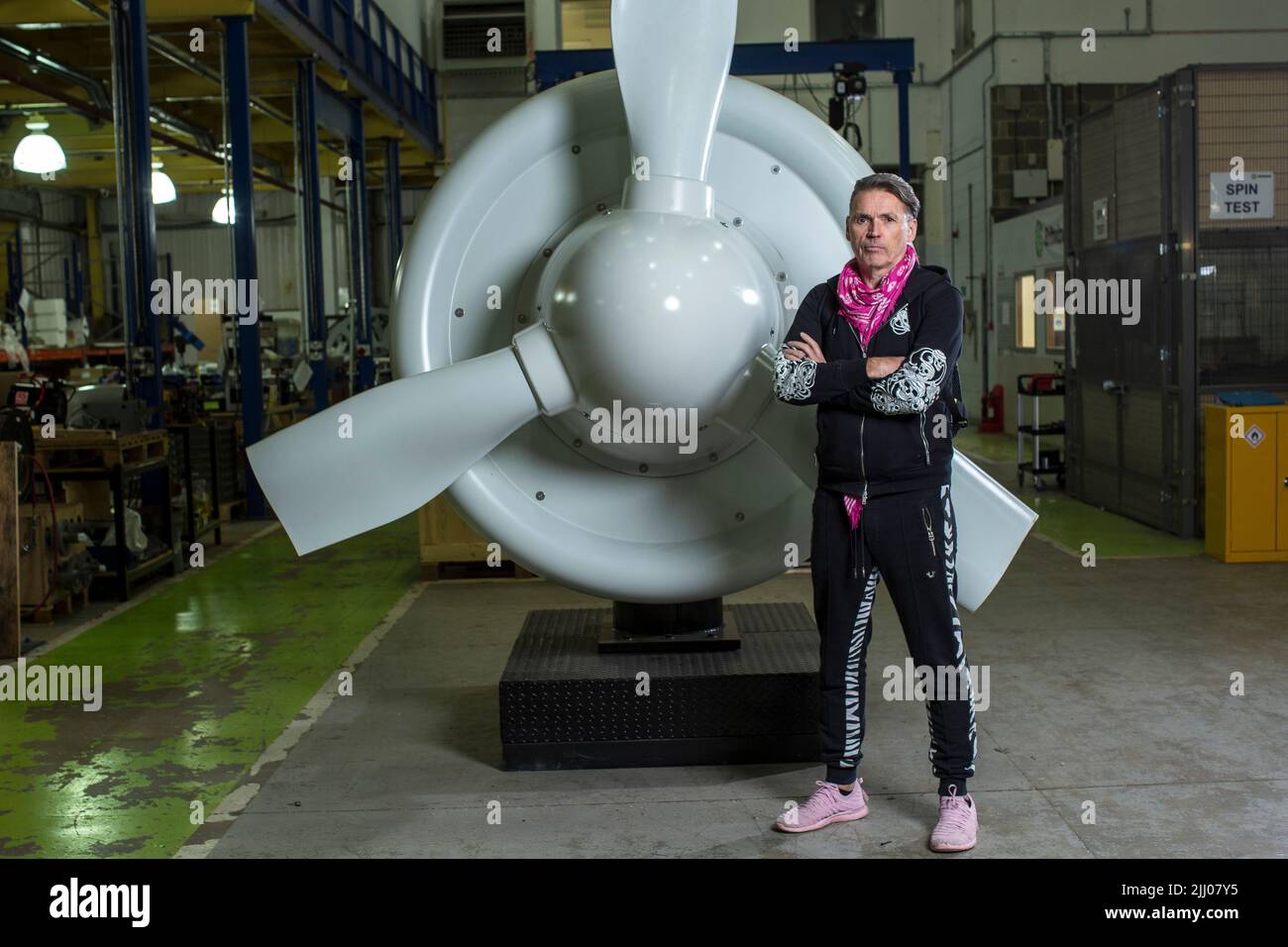 Britwind builds wind turbines with founder Dale Vince ,South ...