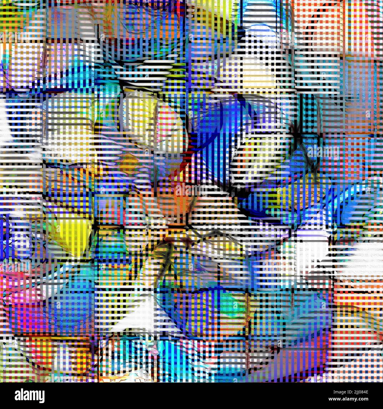 Modern art abstract. 3D rendering Stock Photo - Alamy