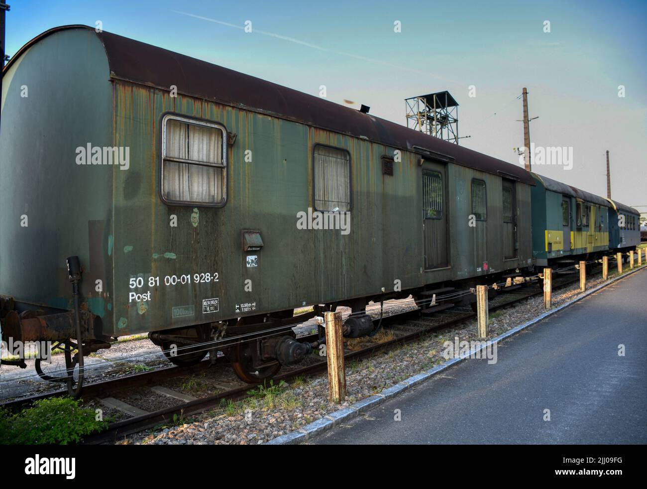 Siegmundsherberg, Personenzugwagen, ausgemustert, Epoche 3 ...