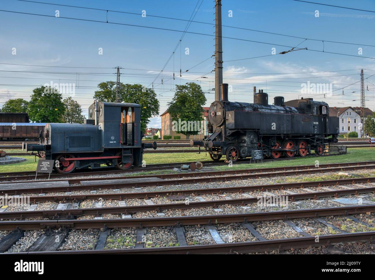 Siegmundsherberg, Dampflok, Diesellok, Lokomotive, ausgemustert ...