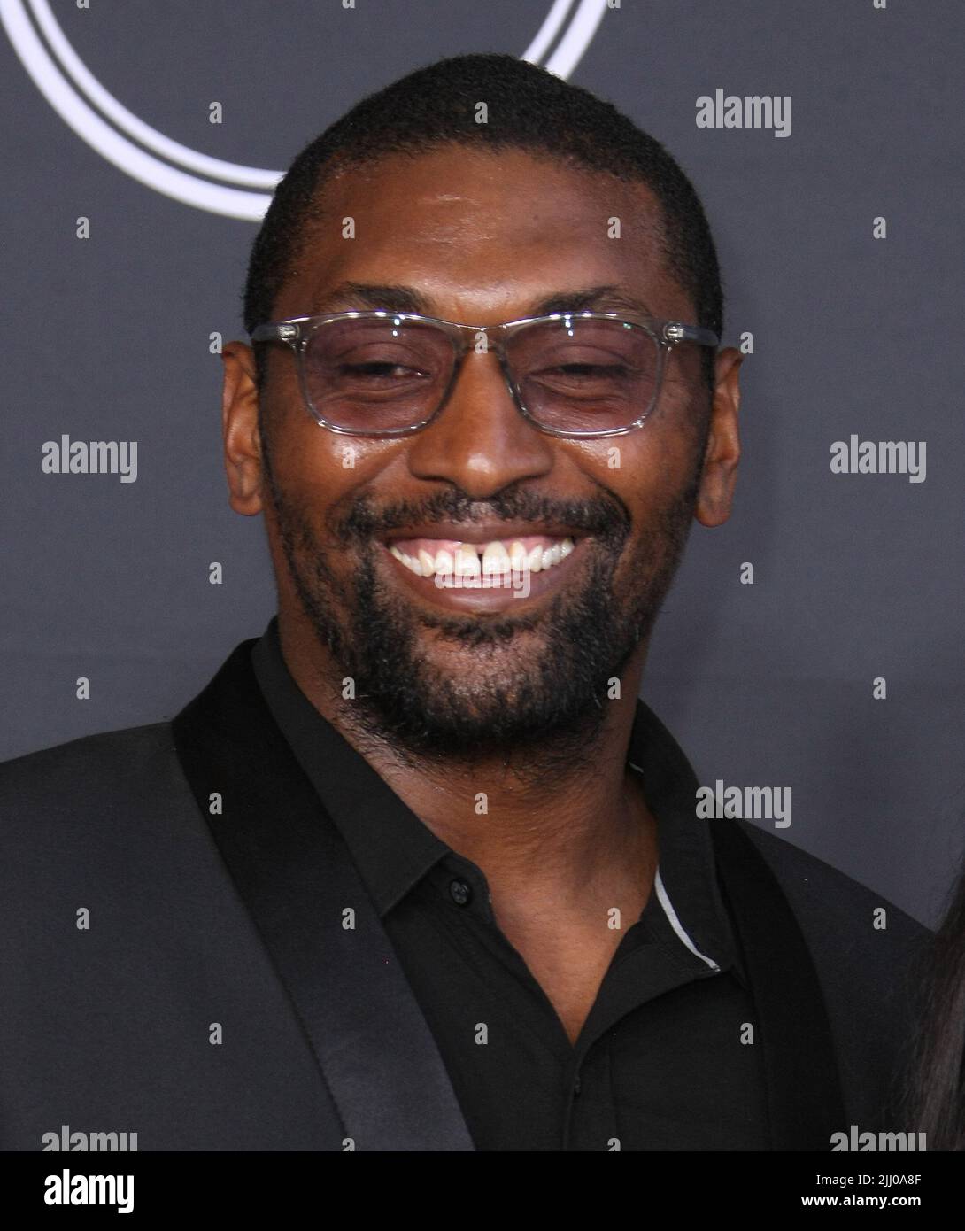 Meta World Peace attends the 2022 ESPYs at Dolby Theatre on July 20 ...