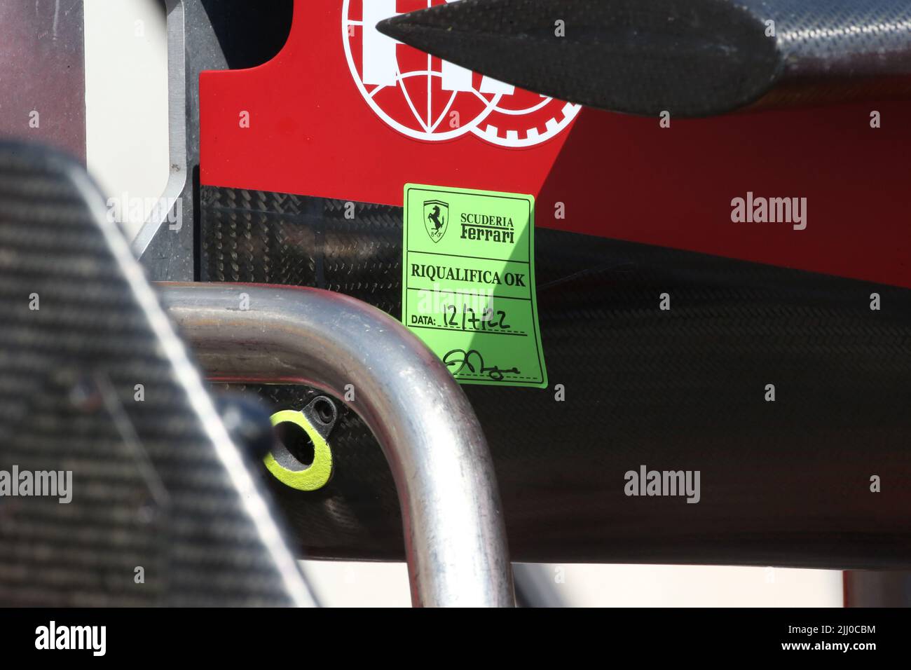 Ferrari f1 75 detail hi-res stock photography and images - Alamy