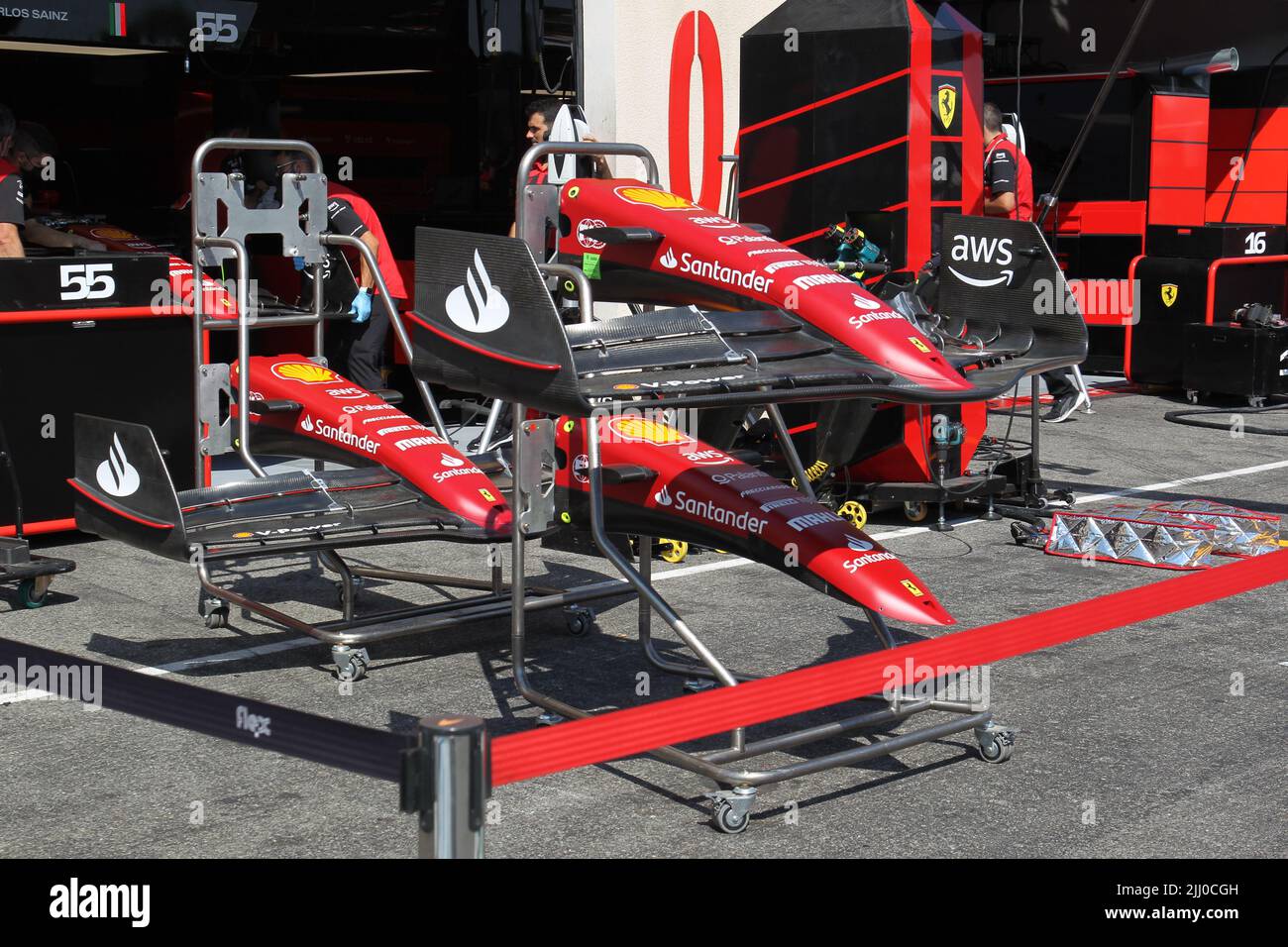 Ferrari f1 75 detail hi-res stock photography and images - Alamy