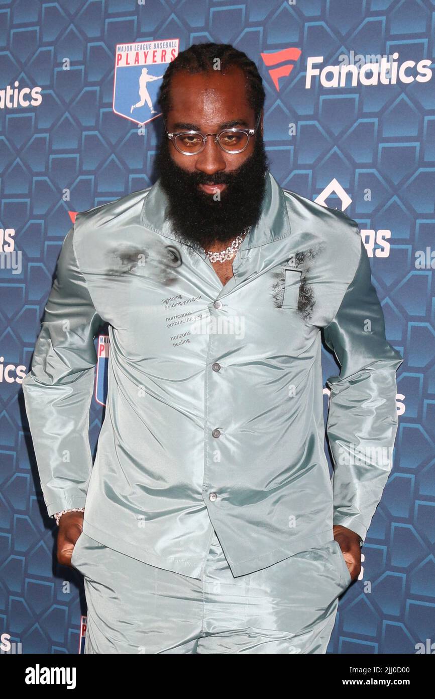 July 18, 2022, Los Angeles, CA, USA: LOS ANGELES - JUL 18: James Harden ...