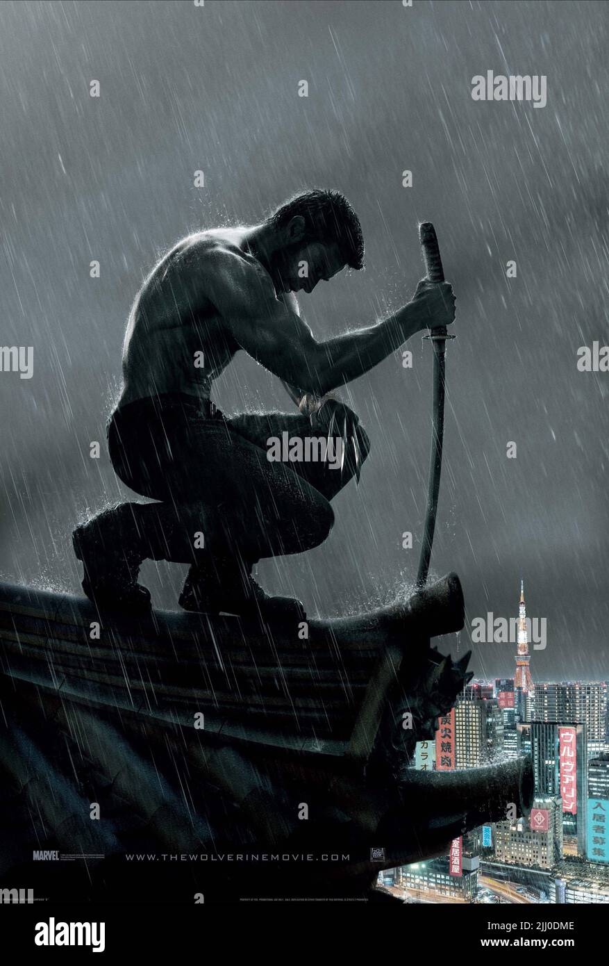 HUGH JACKMAN, THE WOLVERINE, 2013 Stock Photo - Alamy