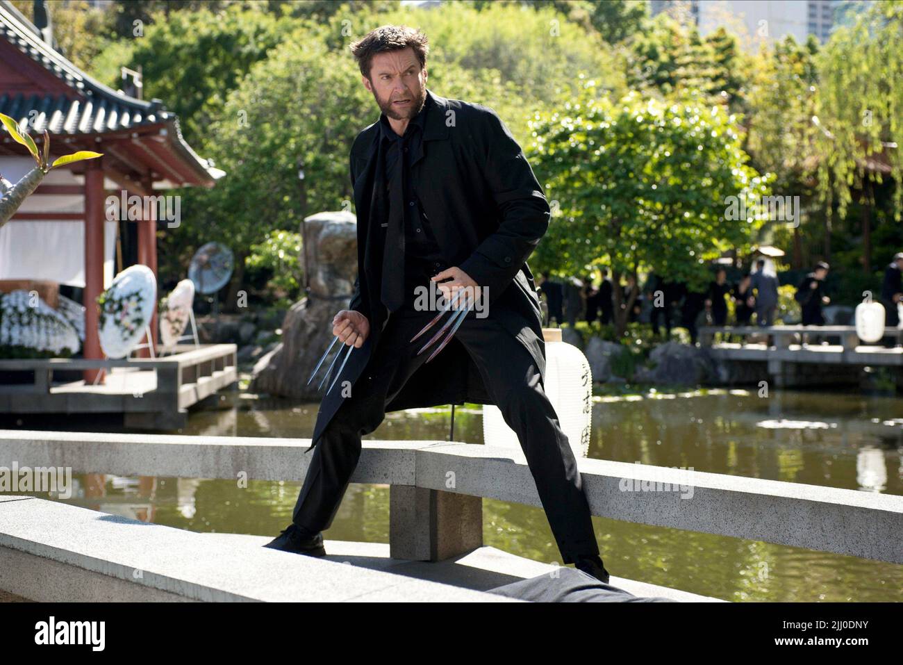 HUGH JACKMAN, THE WOLVERINE, 2013 Stock Photo - Alamy