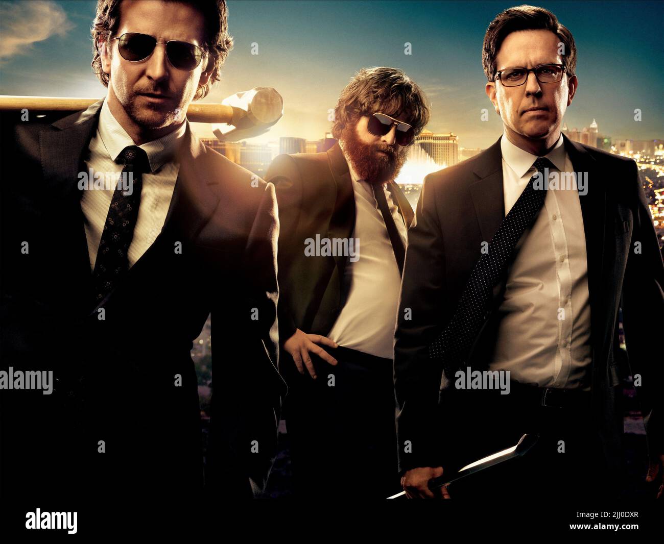 COOPER,GALIFIANAKIS,HELMS, THE HANGOVER PART III, 2013 Stock Photo - Alamy
