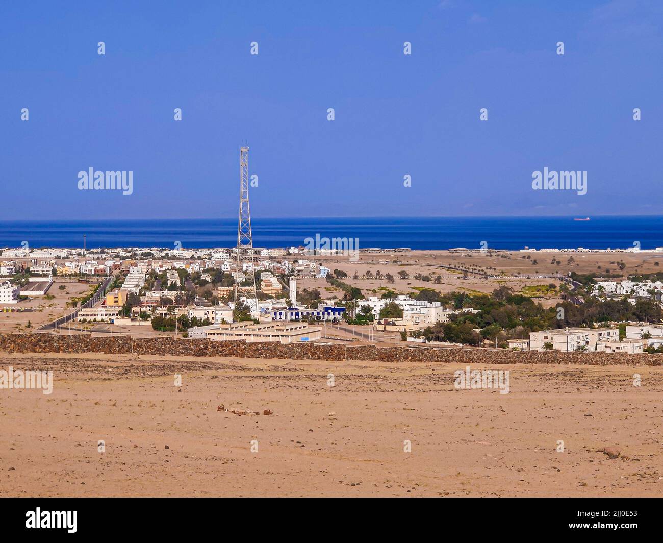 Rock and stones on the seashore on one of the beaches in Ras Shitan ...