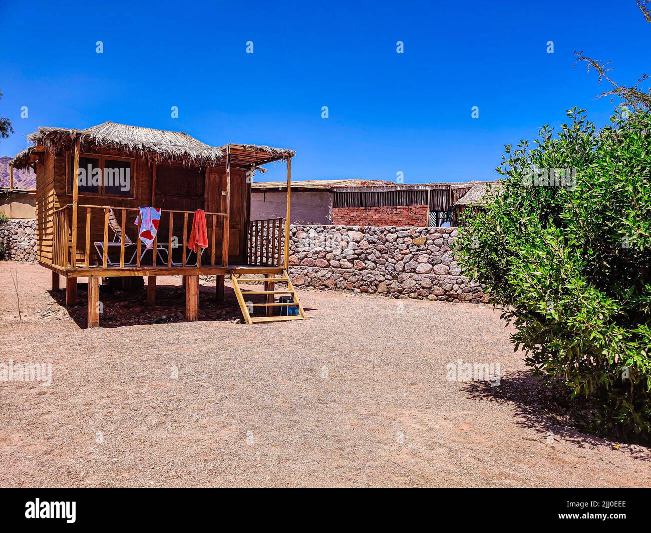 Cottage in a Bedouin Camp on the Sea in Ras Shitan in Oasis in Sinai ...