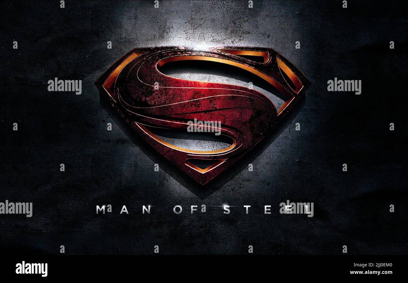 Superman insignia poster hi-res stock photography and images - Alamy