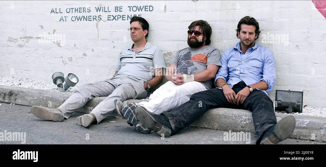 HELMS,GALIFIANAKIS,COOPER, THE HANGOVER PART III, 2013 Stock Photo - Alamy
