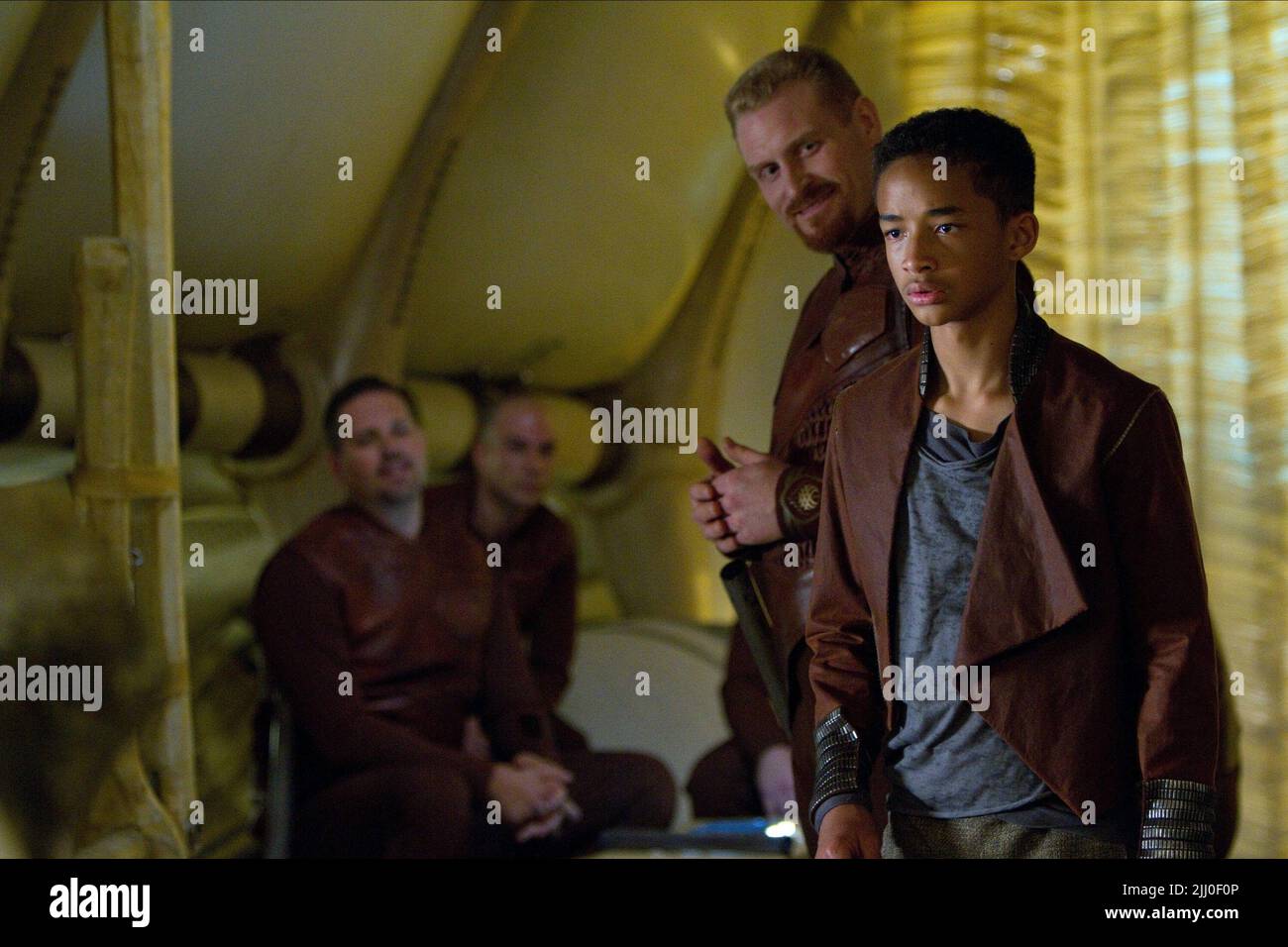 KRISTOFER HIVJU, JADEN SMITH, AFTER EARTH, 2013 Stock Photo - Alamy