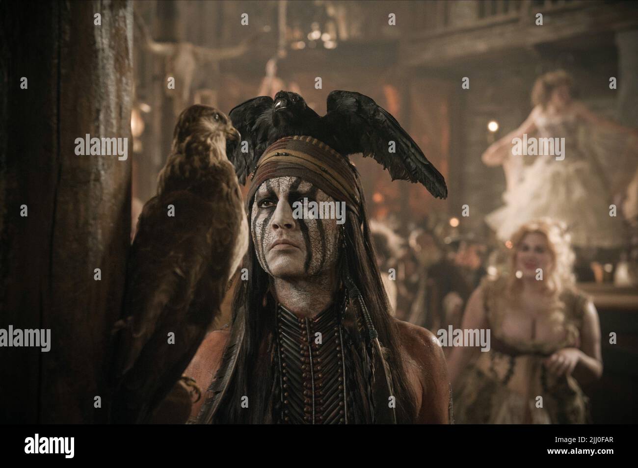 Lone ranger johnny depp hi-res stock photography and images - Alamy
