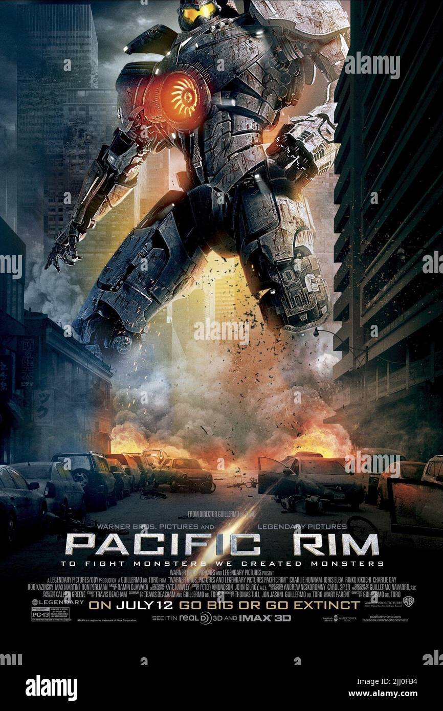 Gipsy Danger Jaeger Poster Film: Pacific Rim (USA 2013) Director ...