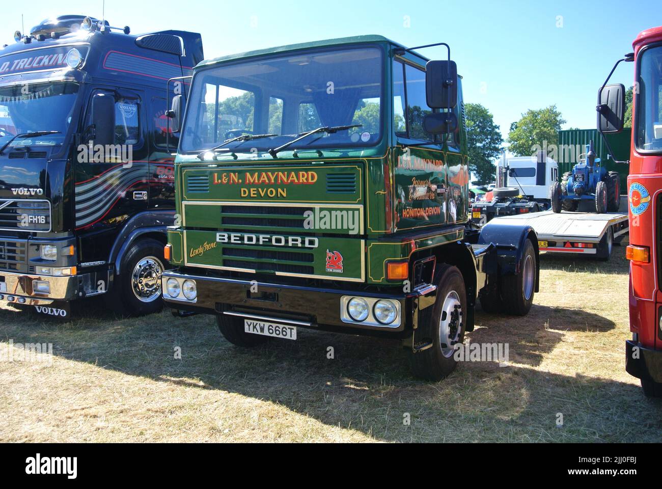 A 1978 Bedford TM parked on display at the 47th Historic Vehicle Gathering classic car show ...