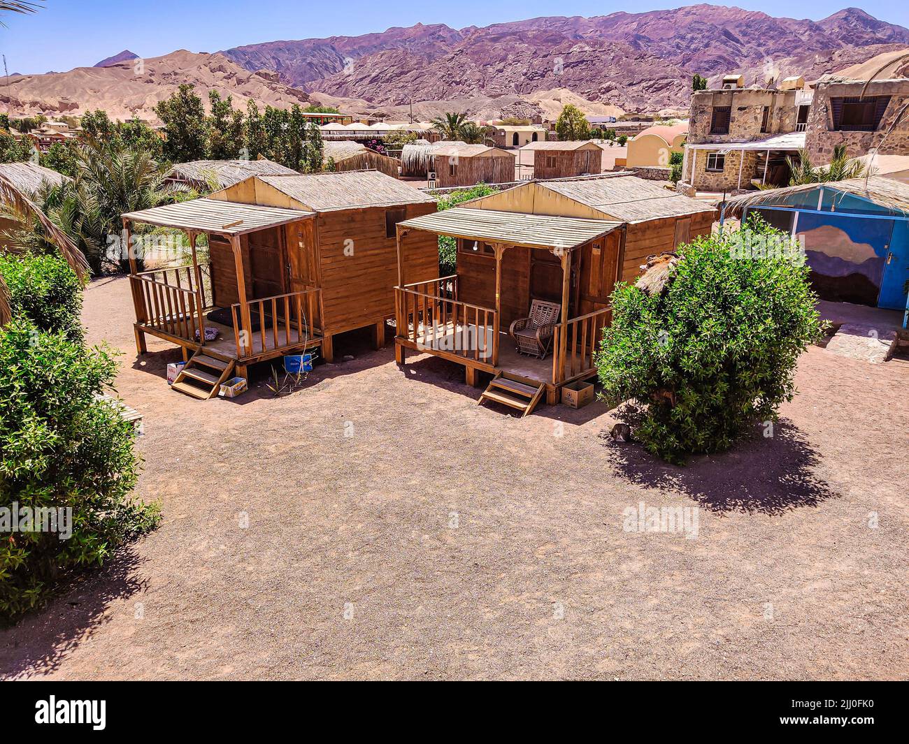 Cottage in a Bedouin Camp on the Sea in Ras Shitan in Oasis in Sinai ...