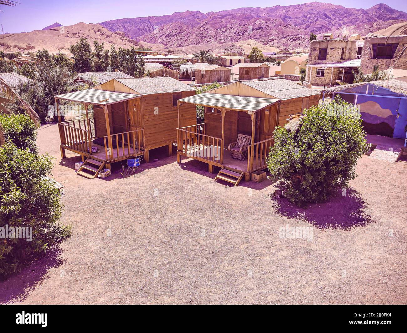 Cottage in a Bedouin Camp on the Sea in Ras Shitan in Oasis in Sinai ...