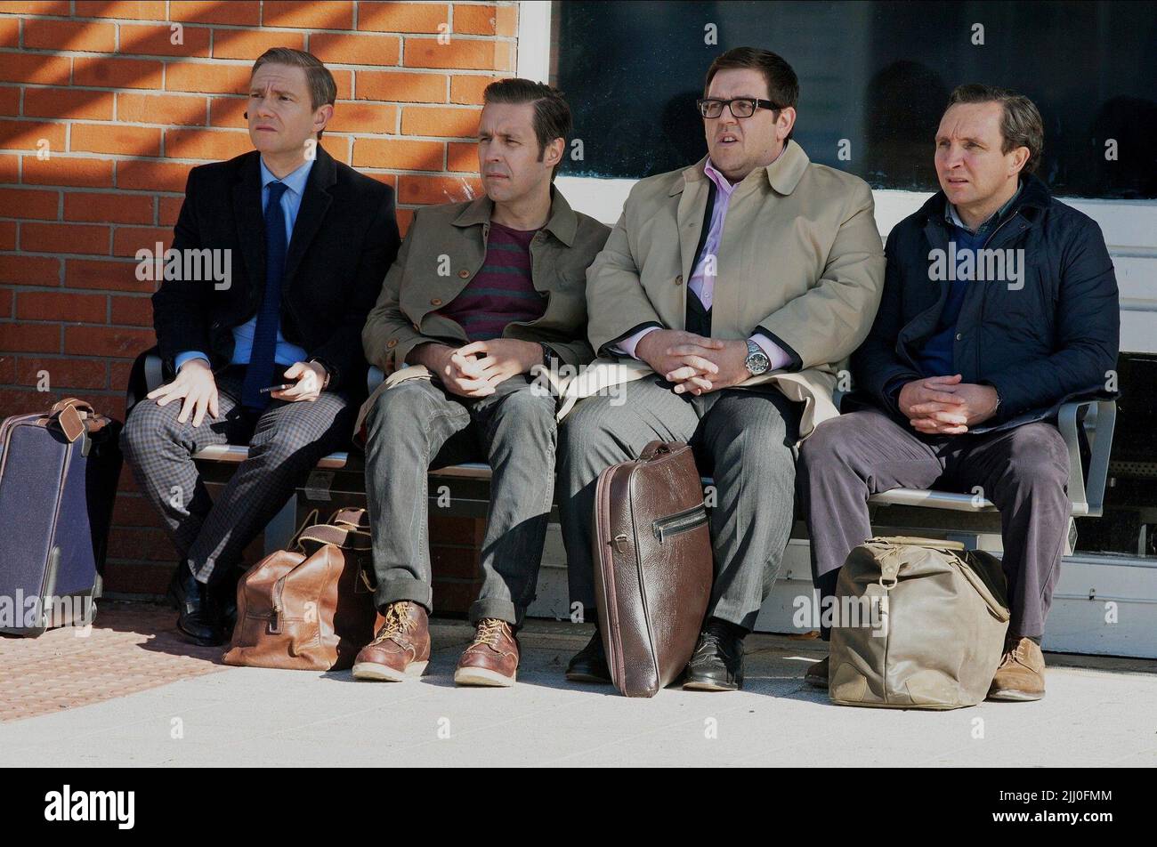 MARTIN FREEMAN, PADDY CONSIDINE, NICK FROST, EDDIE MARSAN, THE WORLD'S ...