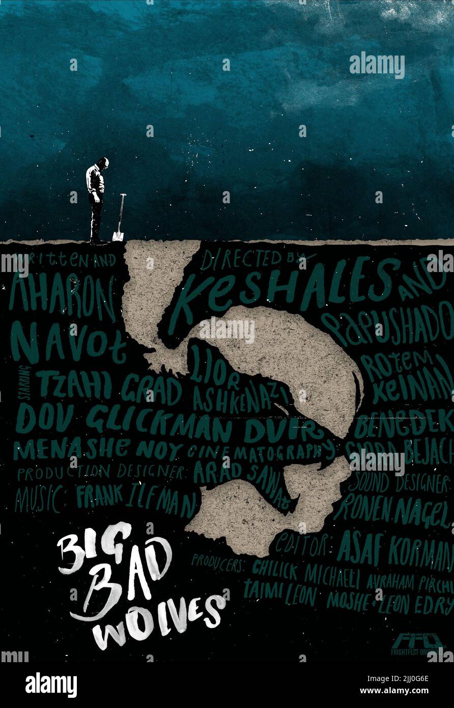 MOVIE POSTER, BIG BAD WOLVES, 2013 Stock Photo - Alamy