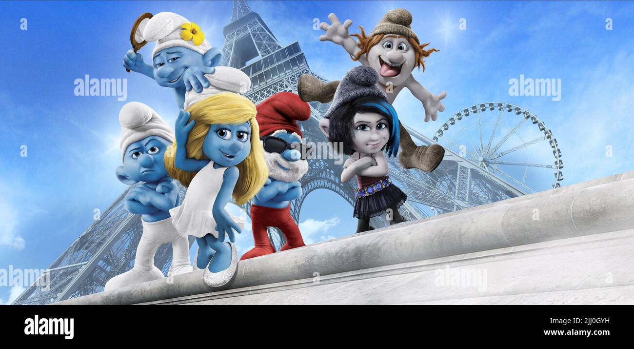 Smurfs 2 Vexy And Smurfette Vexy Smurfette Cartoon Form Smurfs Vexy
