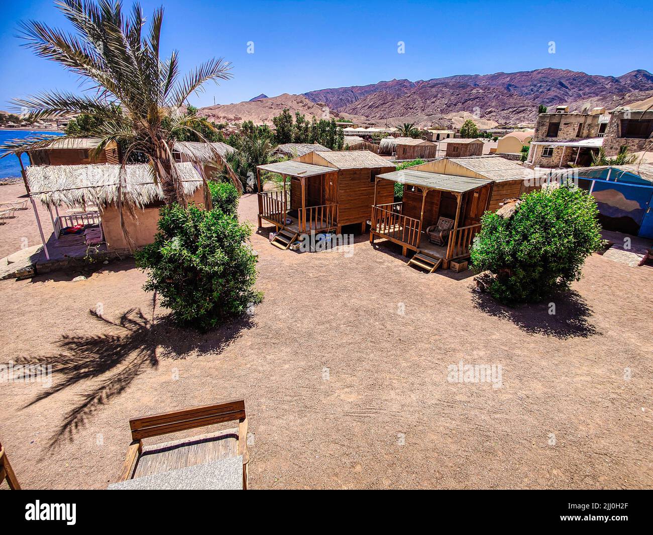 Cottage in a Bedouin Camp on the Sea in Ras Shitan in Oasis in Sinai ...