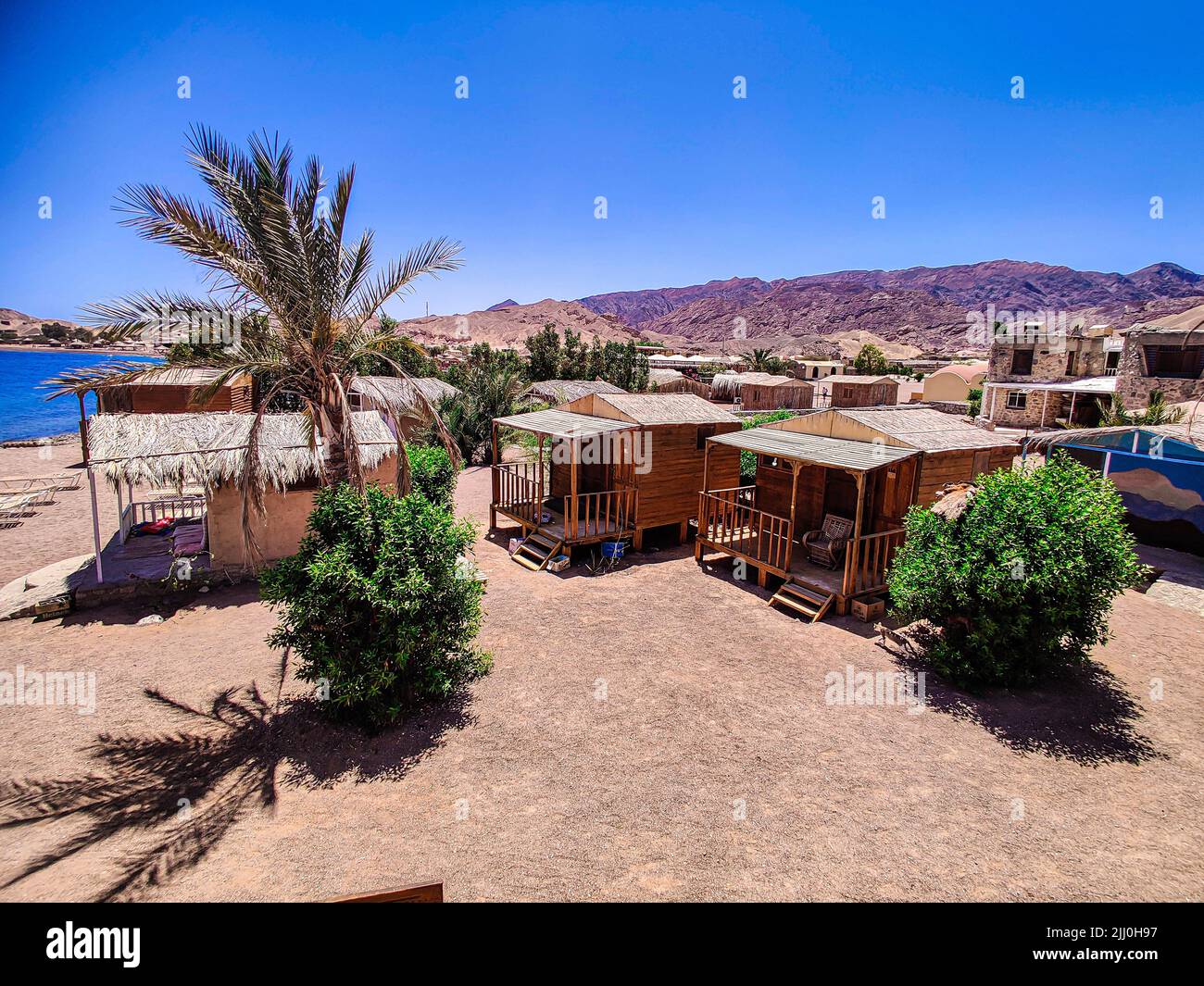 Cottage in a Bedouin Camp on the Sea in Ras Shitan in Oasis in Sinai ...